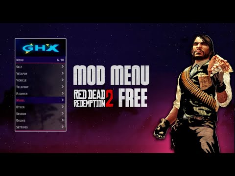 FREE MOD MENU FOR RED DEAD 2 ONLINE - CHEAT PARA RED DEAD 2 GRATUITO ...