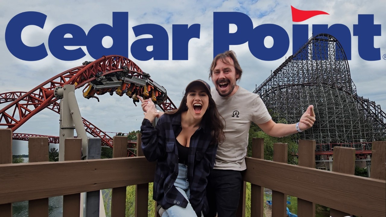 Cedar Point 2 days Vlog - Ep 5 American Tour - YouTube