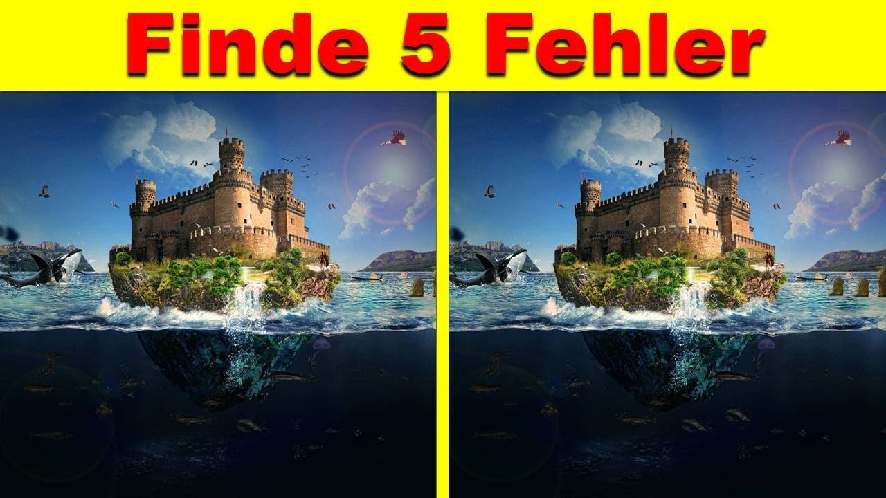 Wirst Du Die Fehler Im Bild Finden? - Bilderrätsel - Hardcore Level ...