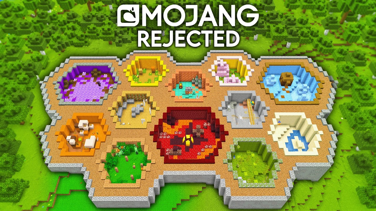 I Collected Every Mob Mojang Rejected - YouTube
