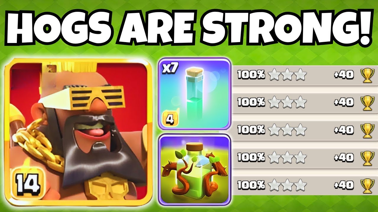 This Hog Army Feels SO GOOD in New Legend League! - YouTube