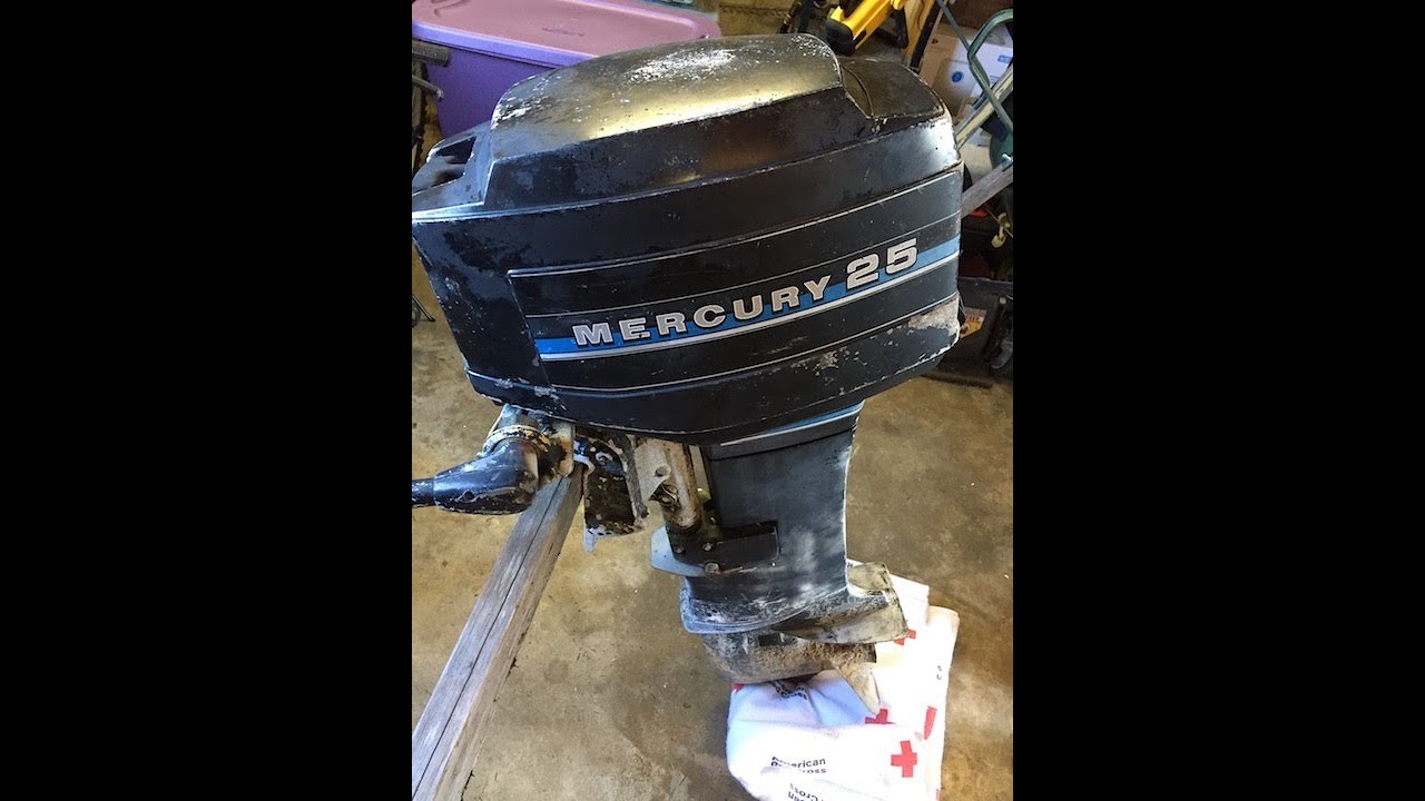 25 HP Mercury Restoration 1983 (Part 1) - YouTube