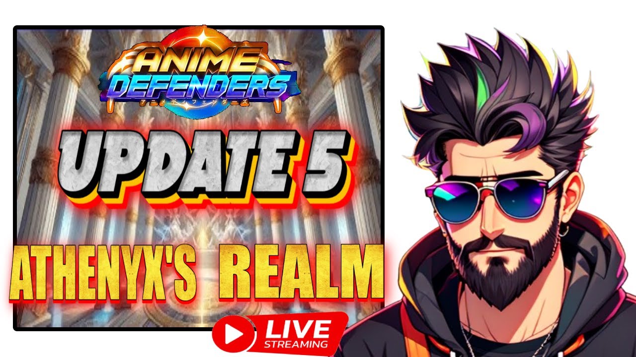 Live ATHENYX'S REALM Update In Anime Defenders Update 5 - YouTube