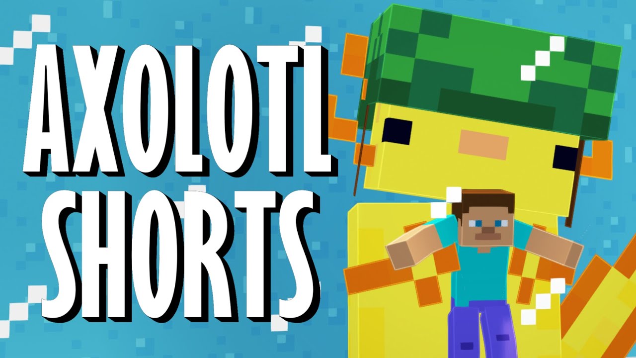 Minecraft Axolotl Shorts | Compilation pt. 1 - YouTube