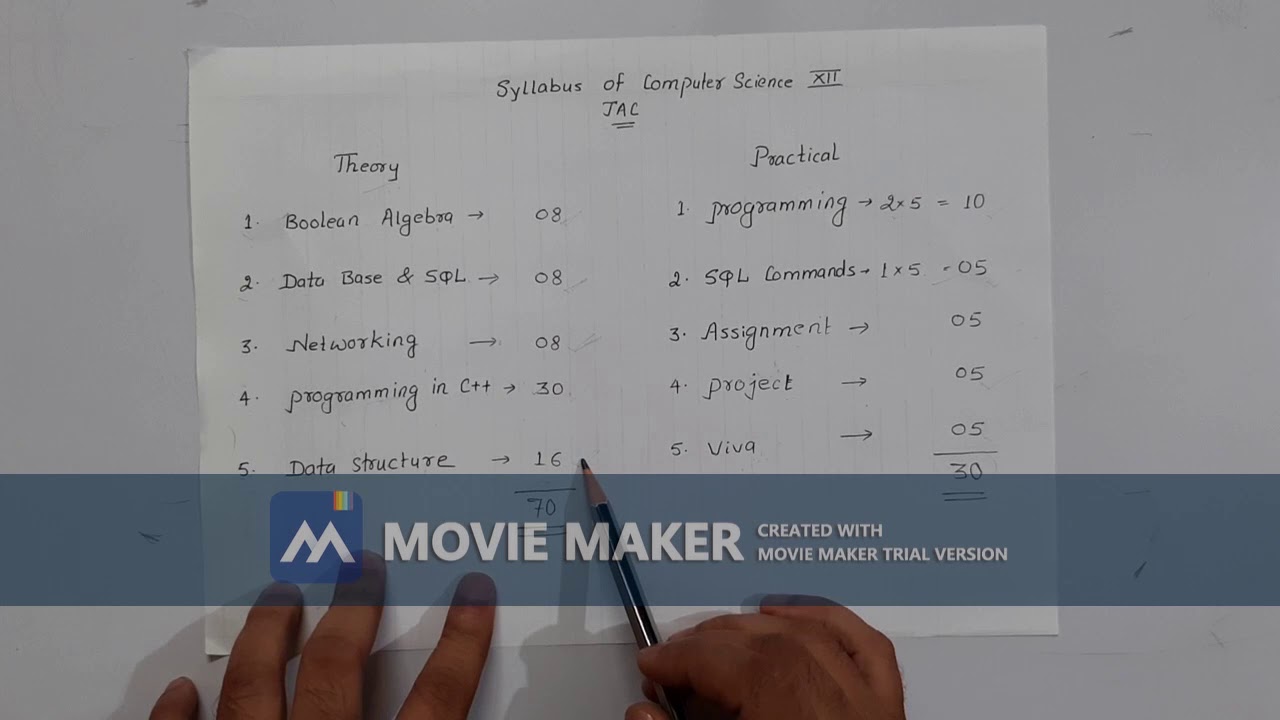 Syllabus Of Computer Science Class XII JAC Board YouTube syllabus-of-computer-science-class-xii-jac-board-youtube