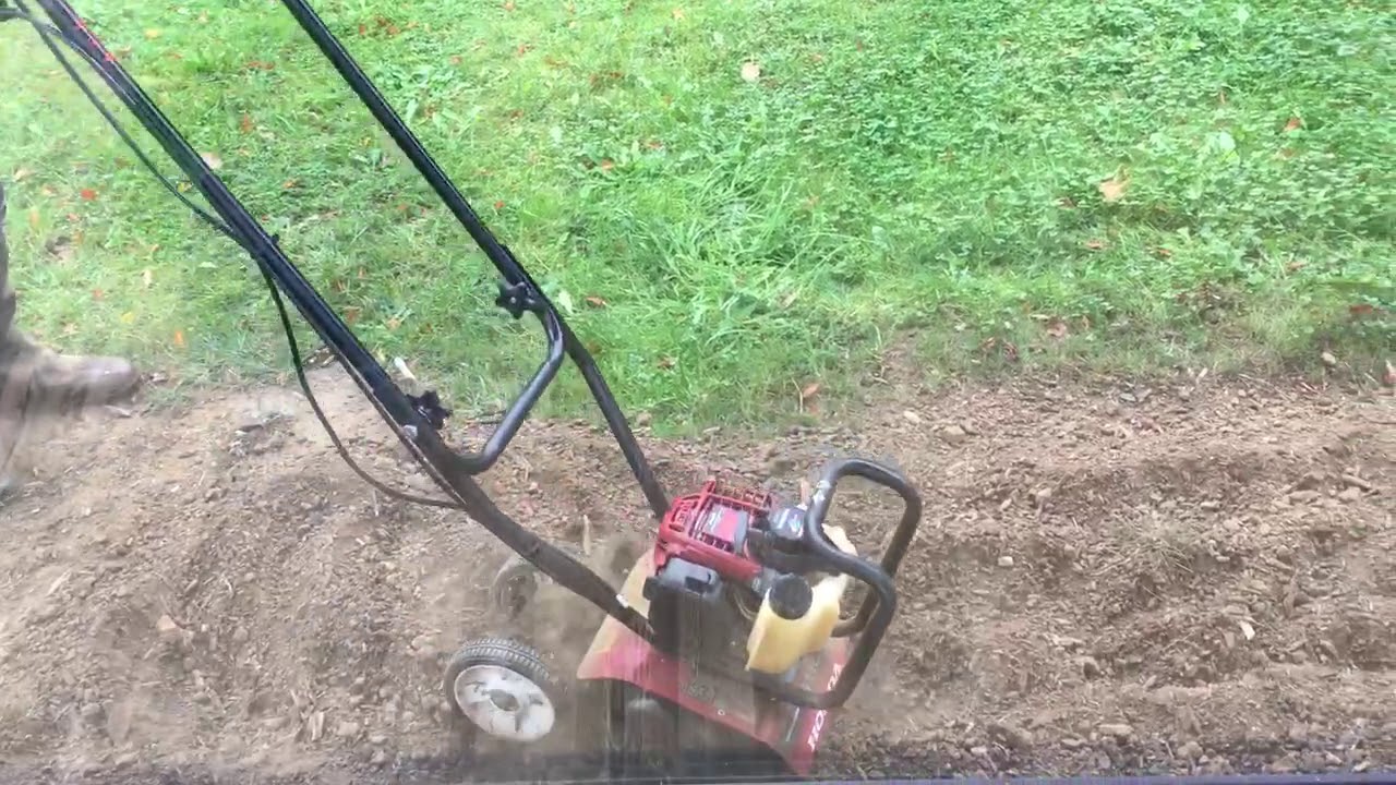HONDA FG110 Mini Tiller - YouTube