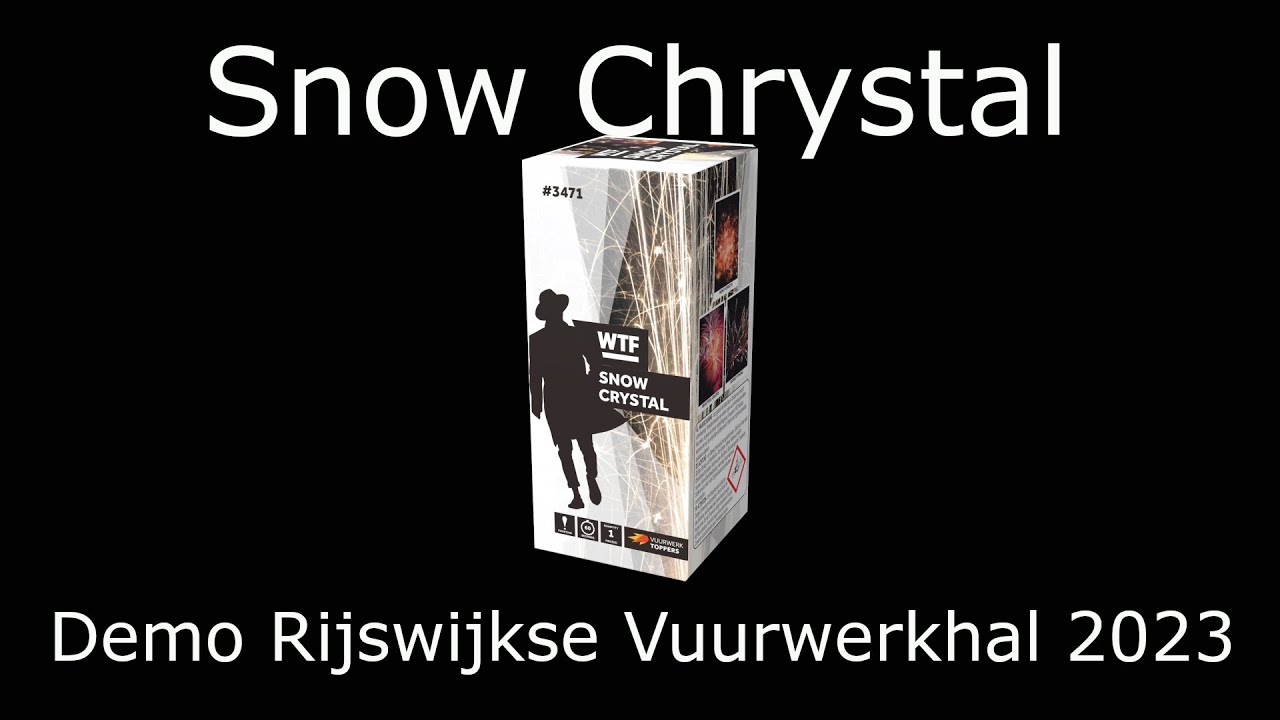 Snow Chrystal | Demo Rijswijkse Vuurwerkhal 2023 | WTF! - YouTube