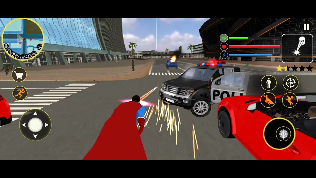 #superman vs police - YouTube
