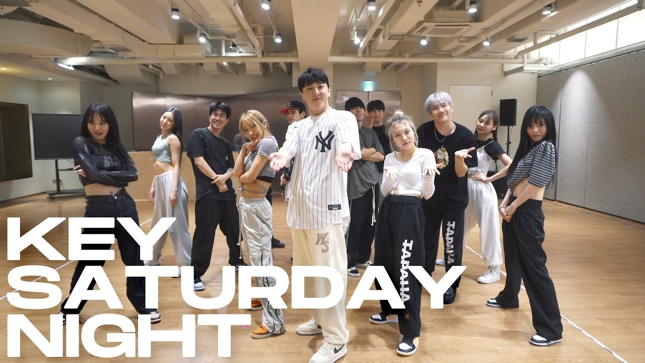 KEY Saturday Night 안무가 버전 - YouTube