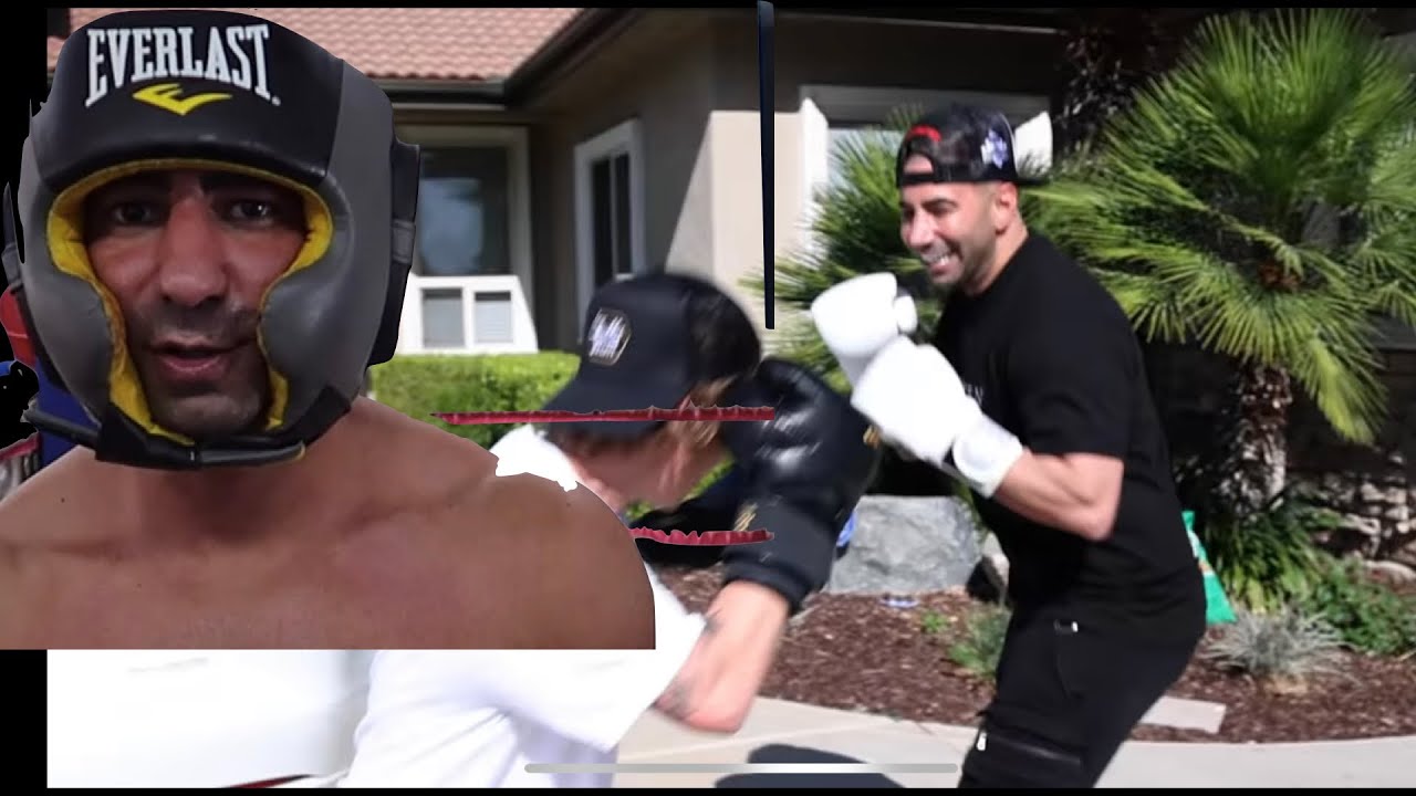 tanner fox sparring footage vs fousey! - YouTube