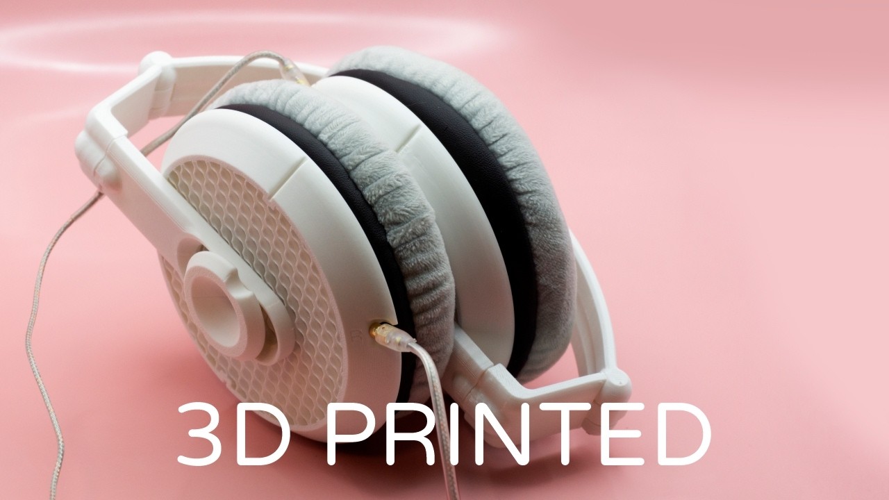 P1 Headphone Assembly (3D Printed Headphones) - YouTube