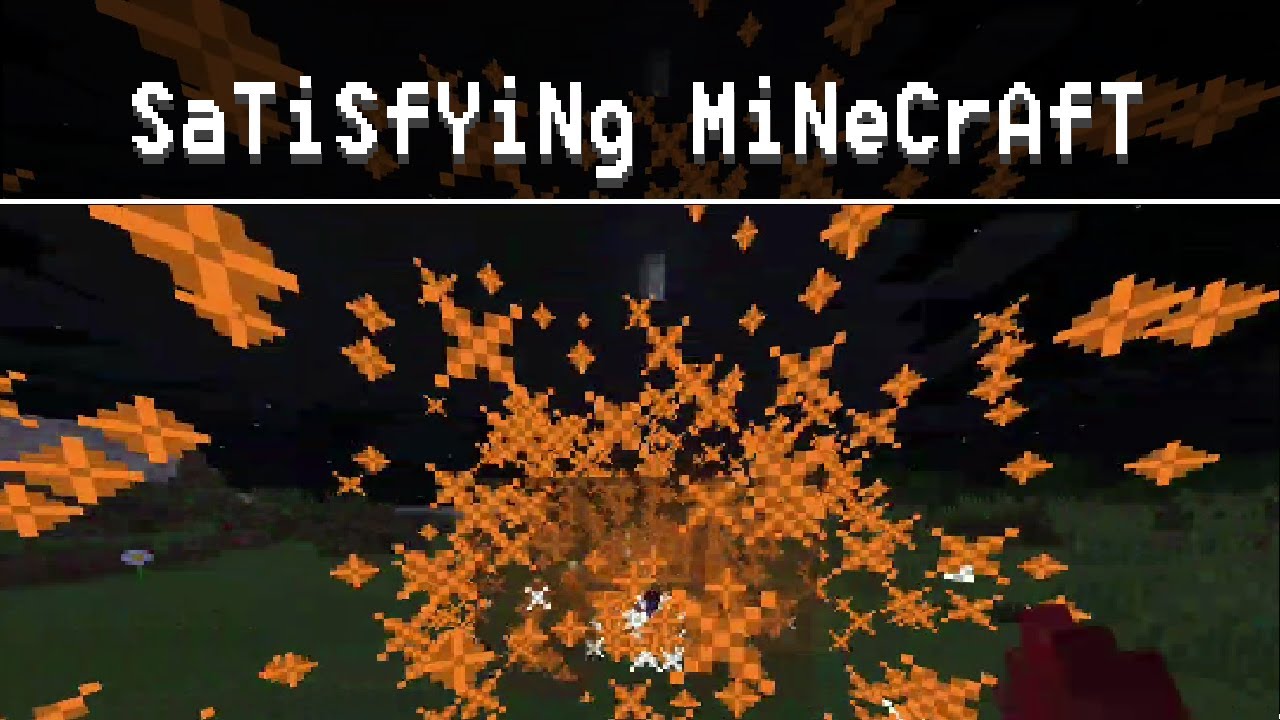 Satisfying Minecraft - YouTube