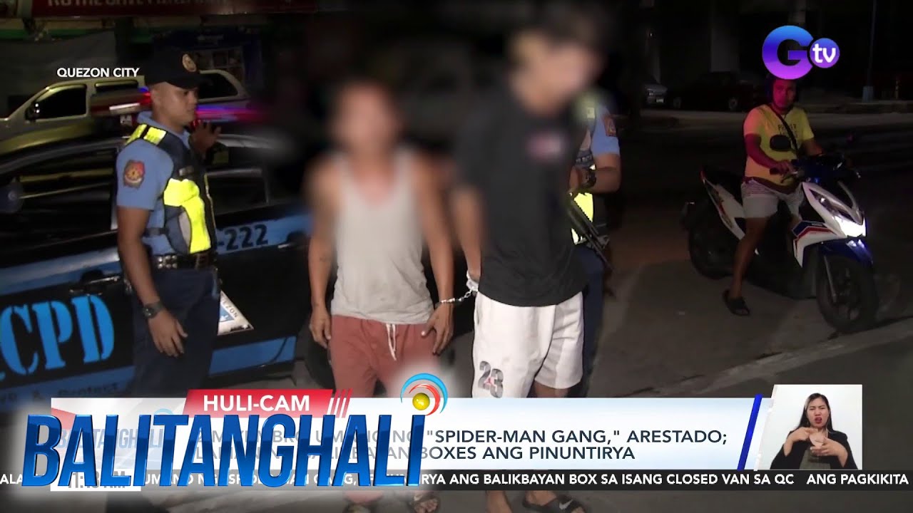 2 miyembro umano ng "spider-man gang," arestado; laman ng balikbayan ...