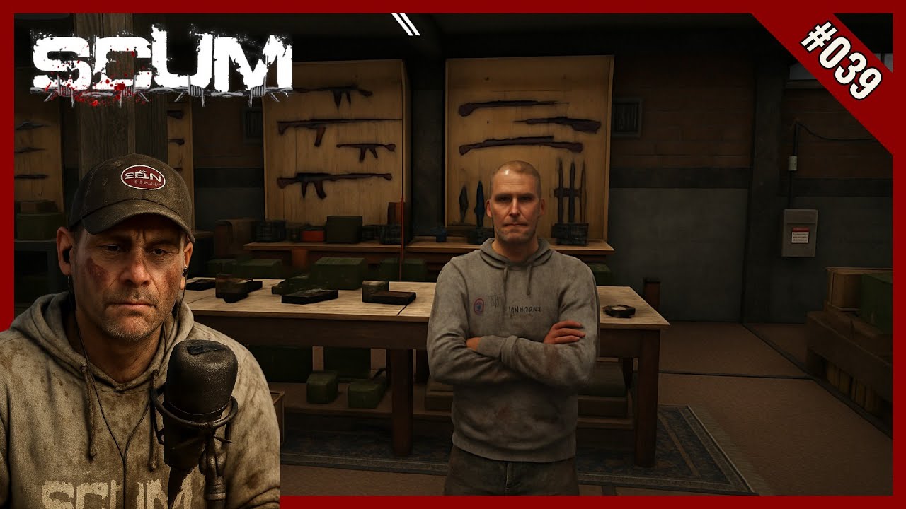 #039 Endlich aufgeräumt! 🧹 Alte Waffen beim Trader verkauft | SCUM 1.0 ...