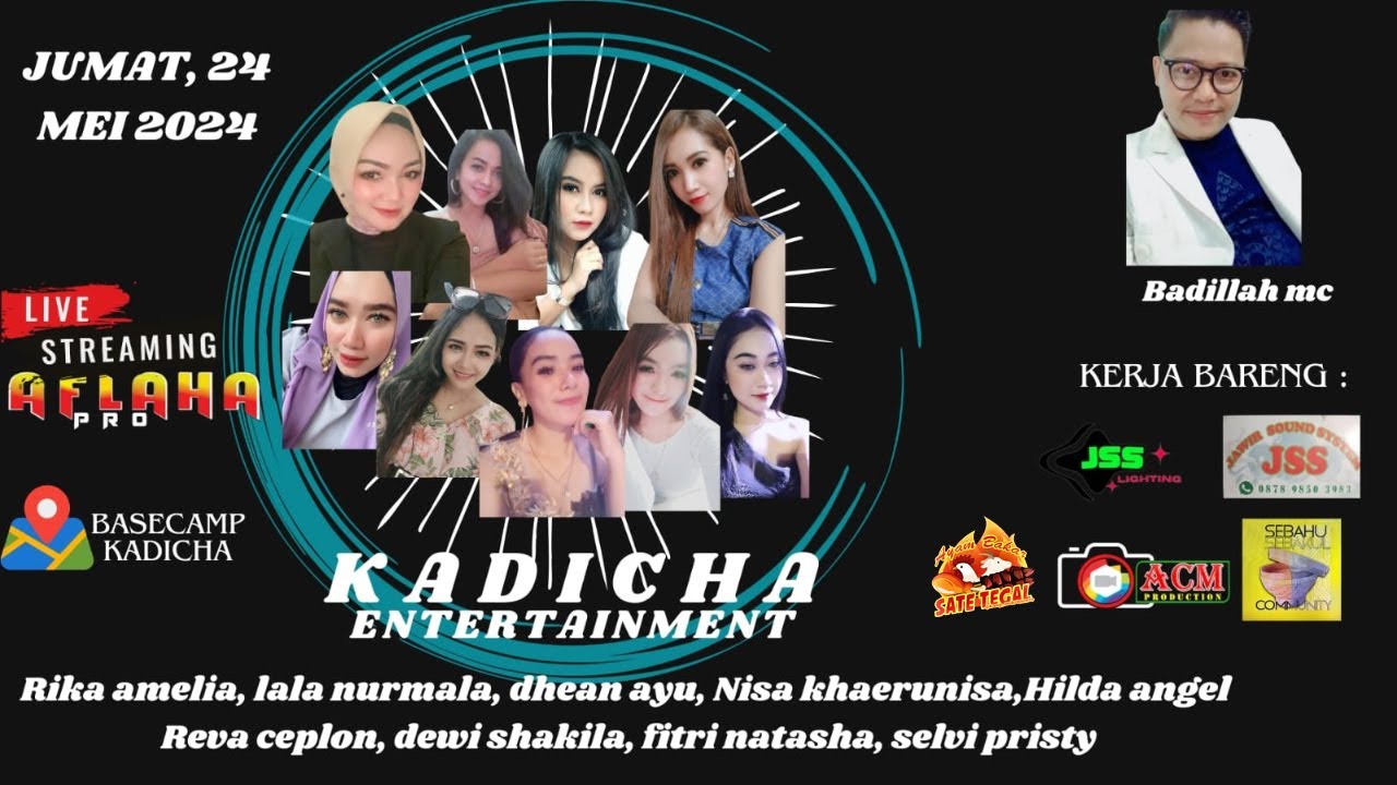 🔴 [ LIVE AFLAHA PRO ] STREAMING KADICHA ENTERTAINMENT { 2 } BASECAMP ...