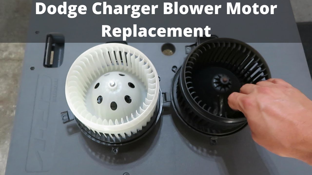 Dodge Charger HVAC Blower Motor Replacement - YouTube