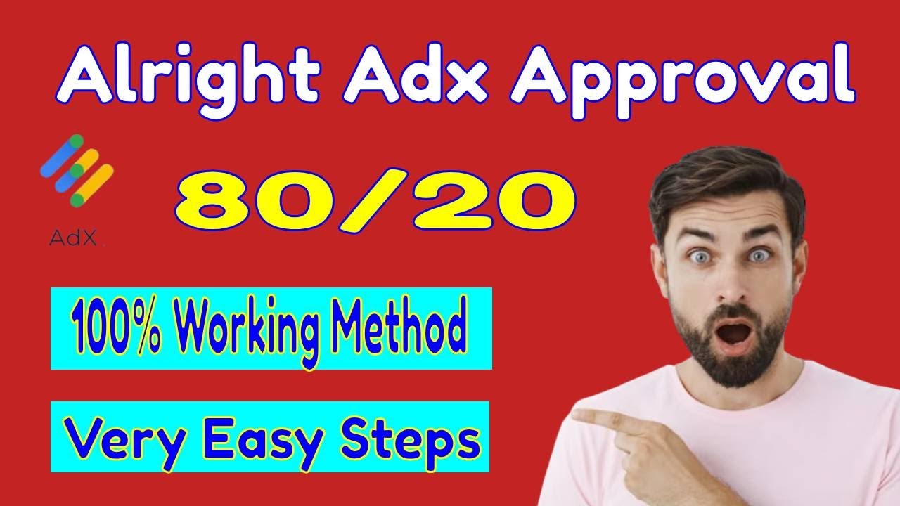 Get Free Alright Google Adx Approval | Alright MA Adx Approval Full ...