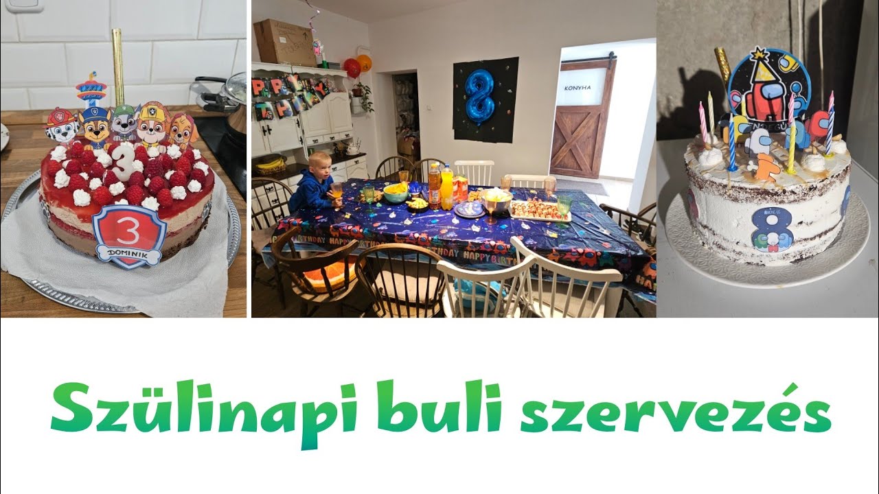 SZÜLINAPI BULI SZERVEZÉS /AMOUNG US ÉS MANCSŐRJÁRAT SZÜLINAP - YouTube