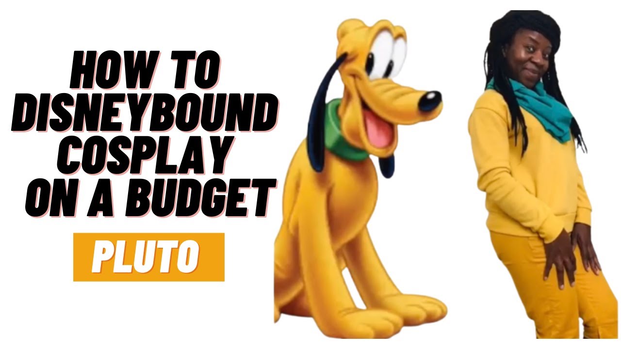 Pluto Disney | How to Disneybound Cosplay Pluto The Disney Dog On A ...