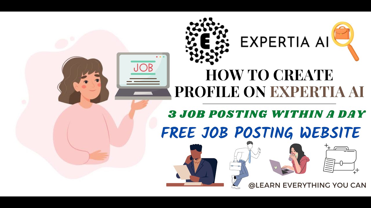 How to create profile on Expertia AI || New Job Posting Platform Free ...