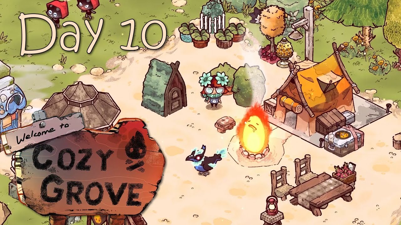 Cozy Grove Day 10 - Relaxing Gameplay | Longplay | No Commentary - YouTube