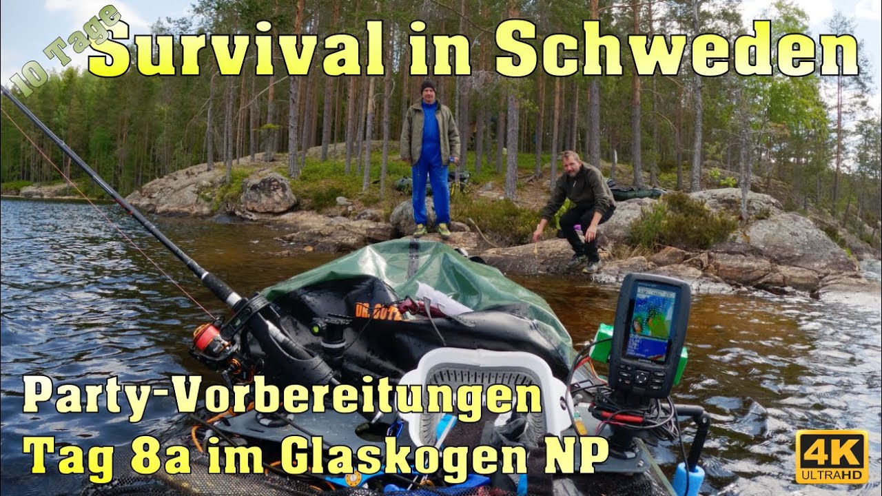 Tag 8a: Partyvorbereitungen im Glaskogen/10 Tage Survival in Schweden ...