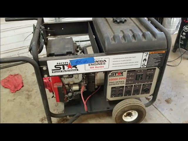 NorthStar Generator — 614cc, 10,000 Surge Watts, 8500, 44% OFF