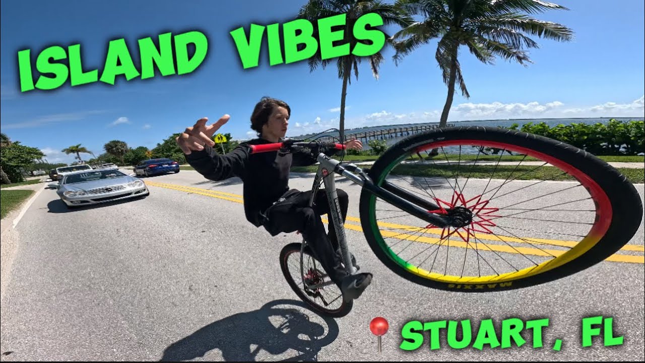 BIKING FOR 72 HOURS ON A ISLAND?!! - YouTube