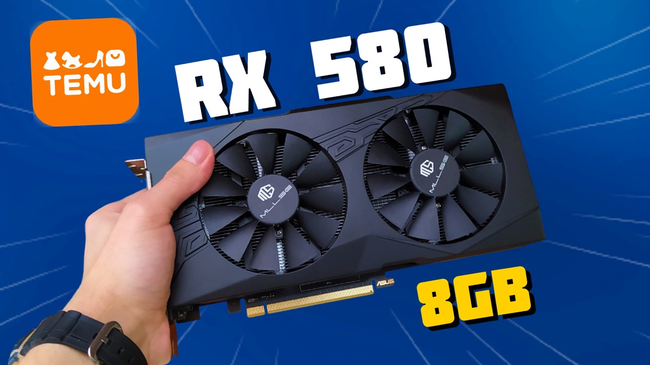 RX 580 8GB de AliExpress / Temu - ¿Vale la pena en 2026? - YouTube