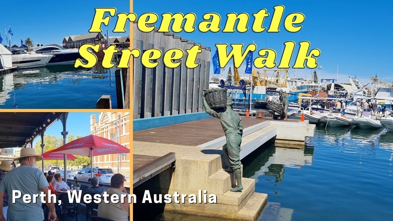 FREMANTLE STREET WALK - Perth, Western Australia - YouTube