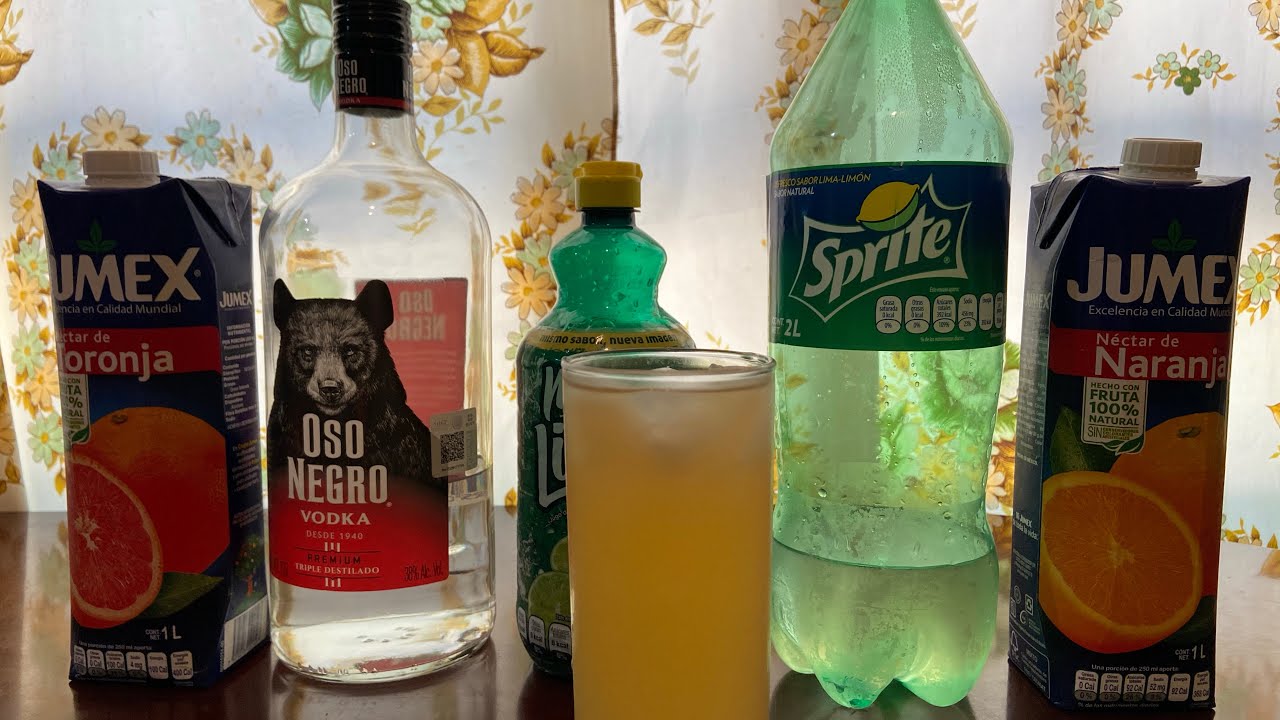 ¿Cómo hacer el Cóctel Dulce Amanecer? Bebidas Con Vodka - YouTube