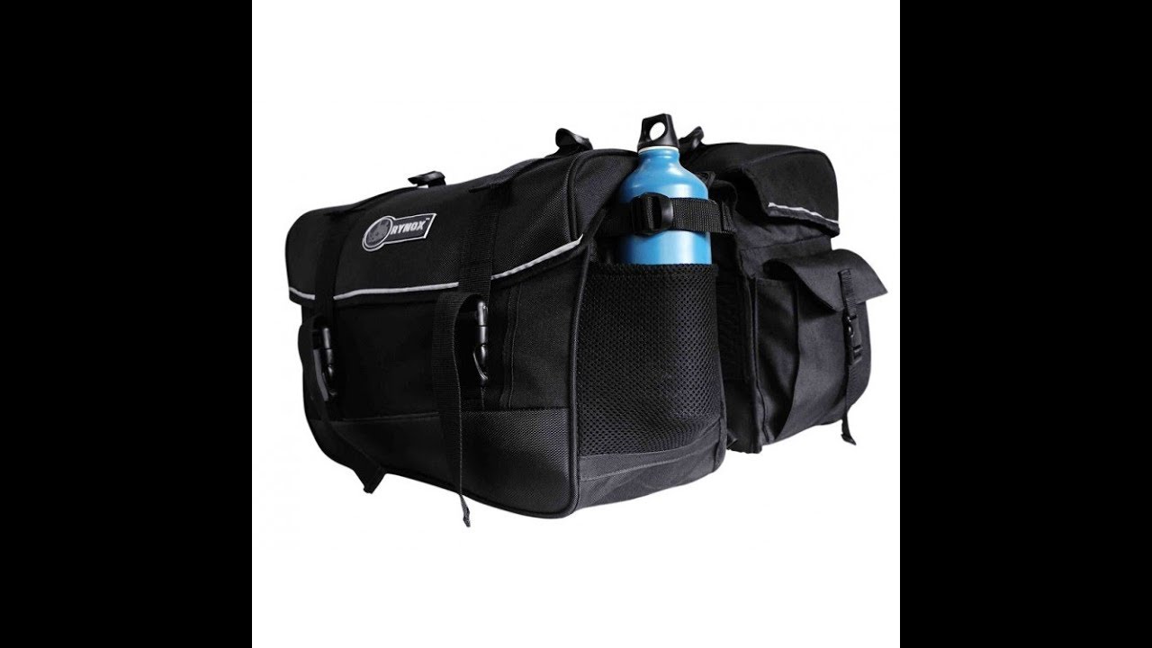Rynox Stacker Saddle Bag Review On Pulsar Rs200 | Best & Budget Bags ...