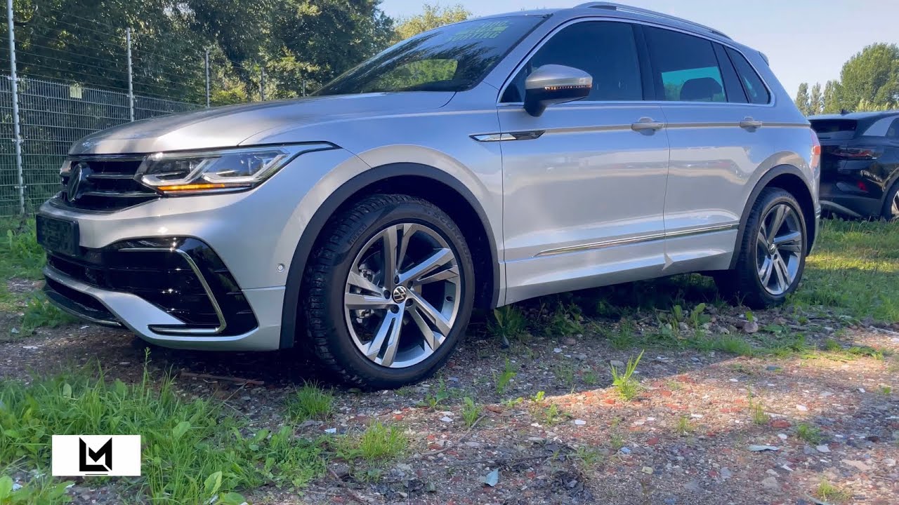 Volkswagen NEW Tiguan R-Line 2023 in 4K Reflex Silver Metal 19 inch ...