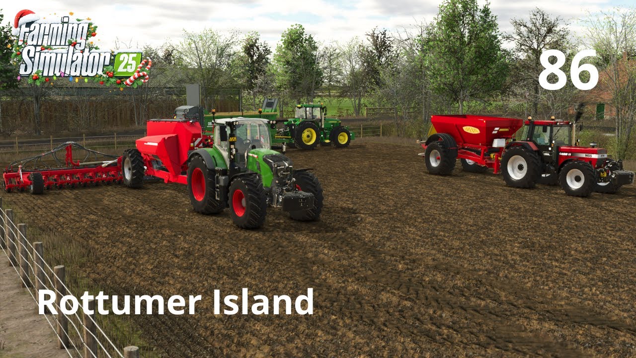PLANTING SUGAR BEETS, TEDDING GRASS AND SPREADING LIME | ROTTUMER ...