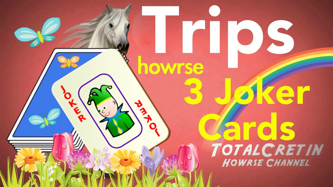 3 Joker Cards - Howrse Trips - YouTube