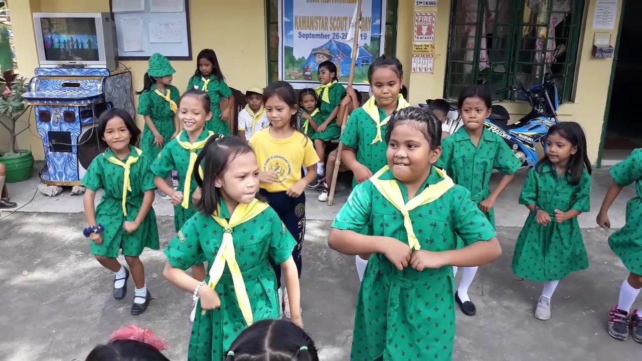 Girls scout dance - YouTube