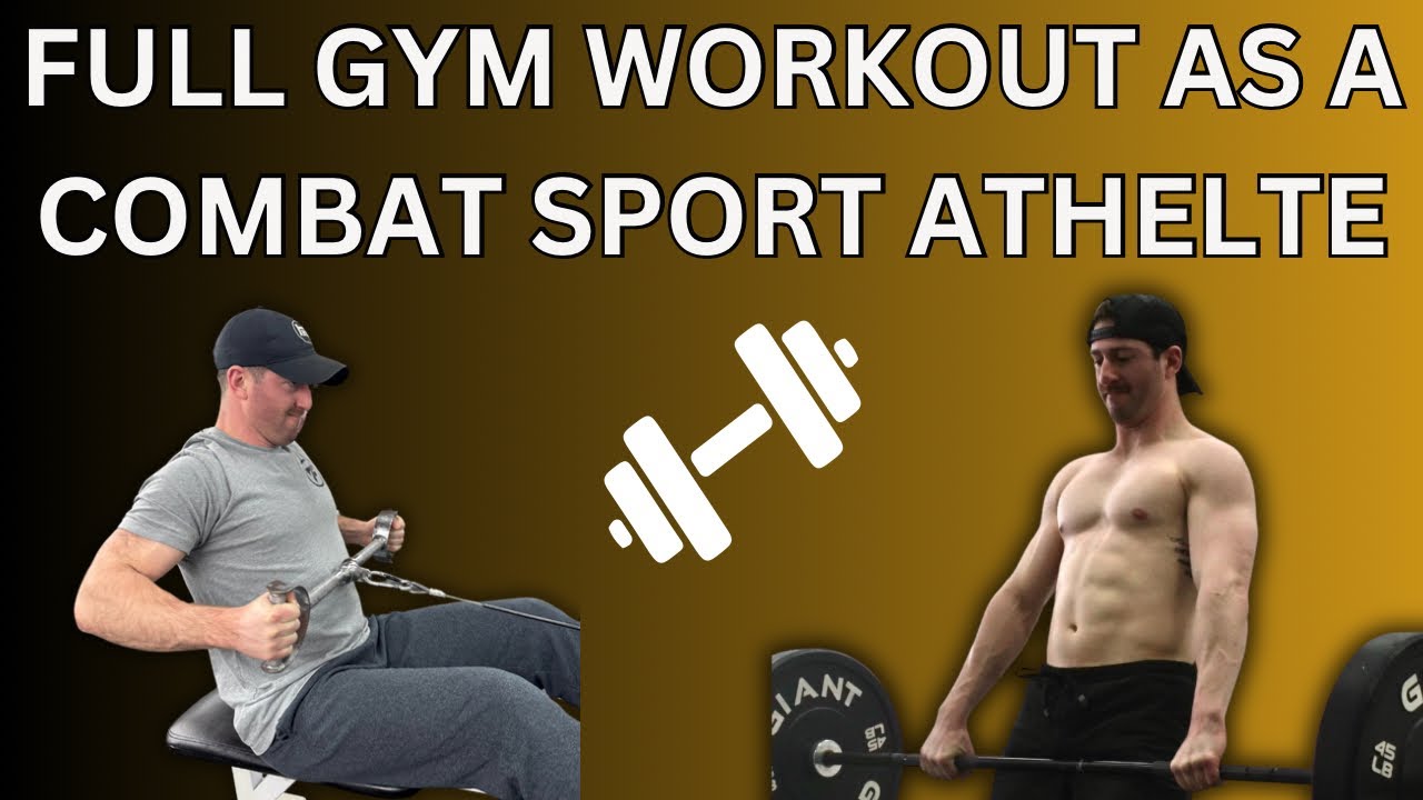 FULL GYM WORKOUT FOR COMBAT SPORTS - YouTube