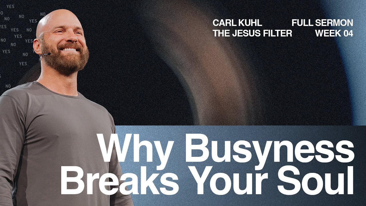 The Jesus Filter Week 4: Yes to Rest - YouTube