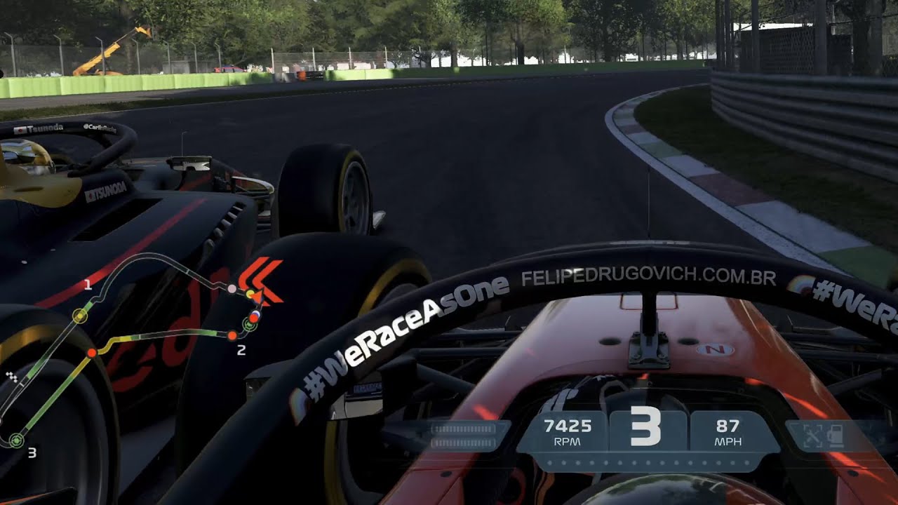 ALL THE TIME YOU HAVE TO LEAVE THE SPACE! F1 2021 - YouTube