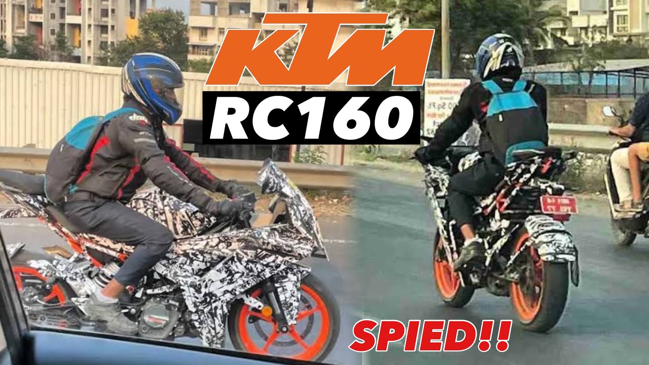 Finally 2025 Upcoming KTM RC160 😍First Time SPIED In INDIA ⚡️⚡️Price ...