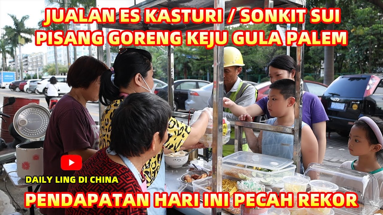 JUAL ES KASTURI , PISANG GORENG KEJU GULA PALEM & NASI KUNING KENTANG ...
