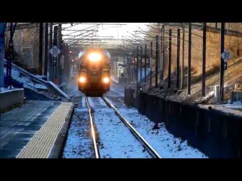 AMT / RTM COMMUTER TRAINS IN MONTREAL CANADA - YouTube