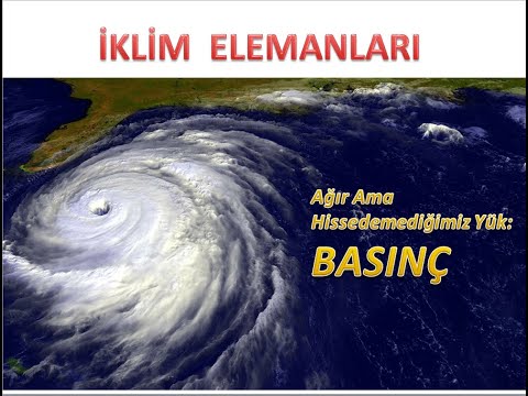 İklim Elemanları  2-BASINÇ