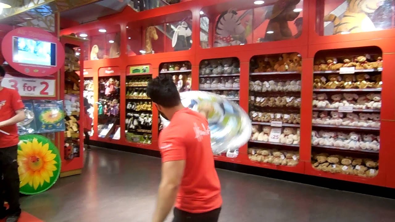 At Hamleys toy store on Regent Street in London - YouTube