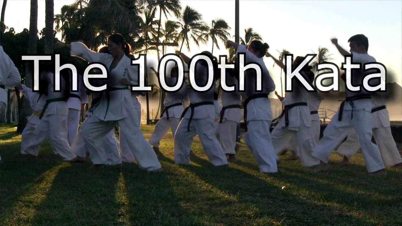 100 Kata Challenge Okinawa 2015, Honolulu Hawaii - YouTube