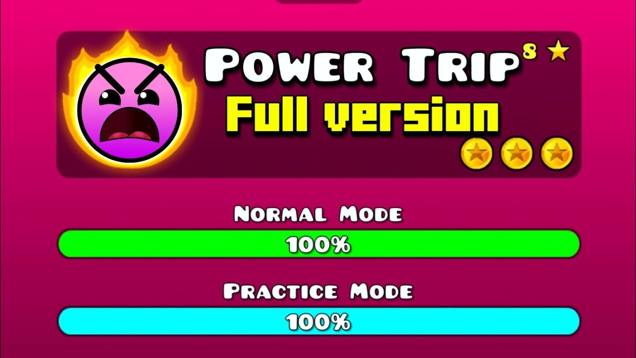 Power Trip Full Version | by Music Sounds | Geometry Dash 2.2 - YouTube