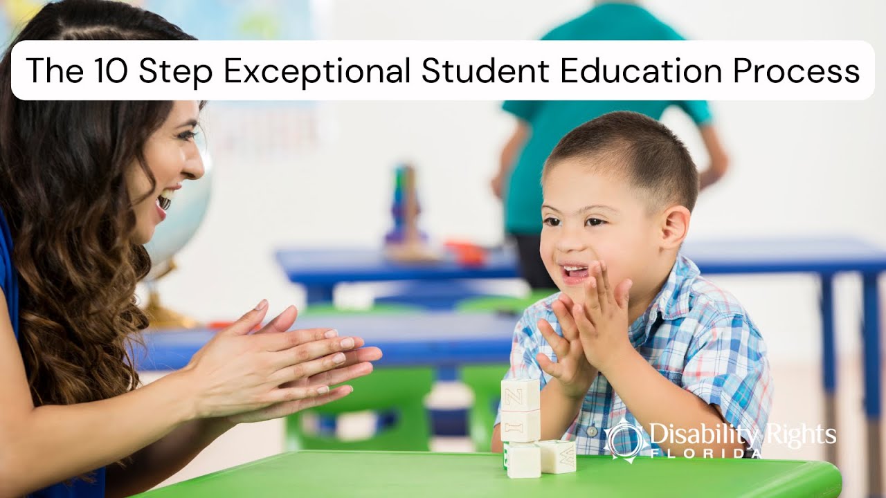 The 10 Step Exceptional Student Education Process - YouTube