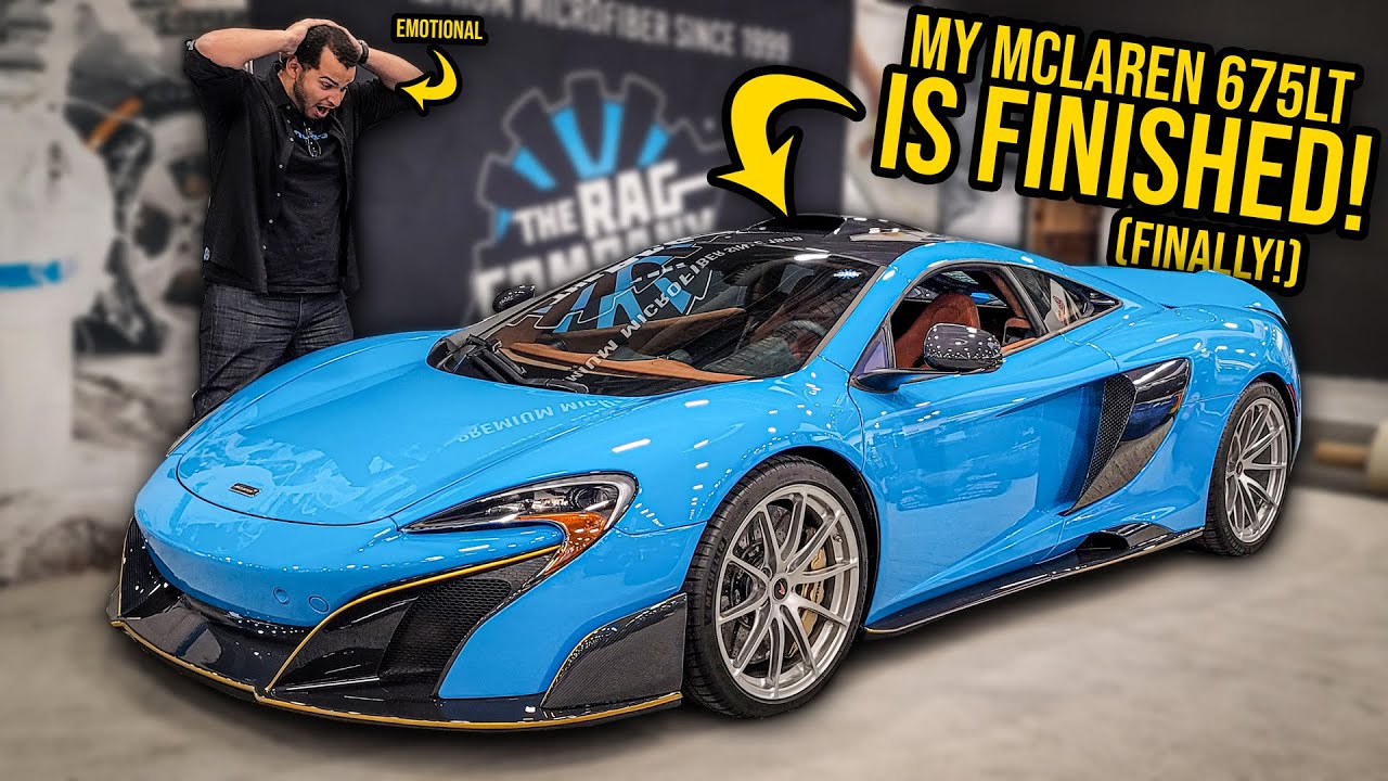 My Wrecked McLaren 675LT Is FINISHED After 2 LONG Years (It's The Most ...
