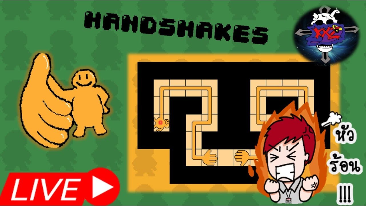 🔴[Live] Handshakes : จับมือไว้แล้วไปด้วยกันกับ puzzle game สุดน่ารักจน ...