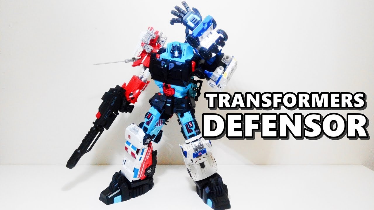 C+CUSTOM THC-02J TRANSFORMERS CW DEFENSOR Add On KId - YouTube